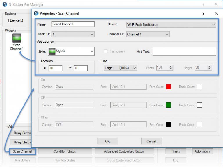 Set up Wi-Fi Push Notification Board with N-Button - NCD.io
