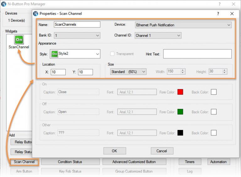 Set up Ethernet Push Notification Board with N-Button - NCD.io