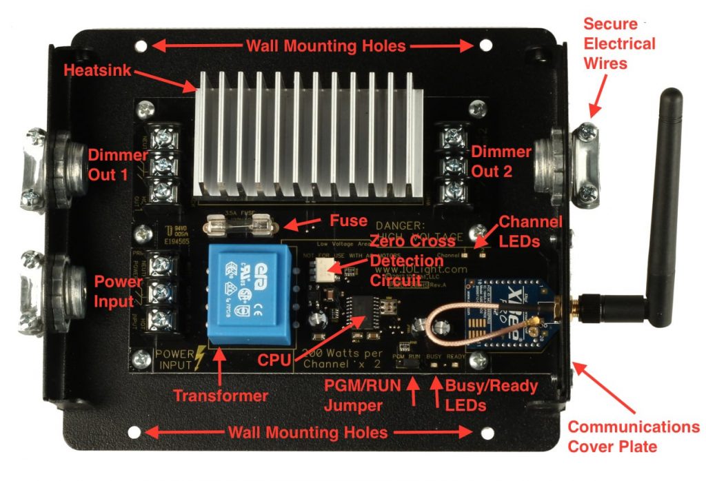 Pulsar AC Light Dimmers Quick Start Guide - NCD.io