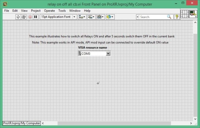 Labview Relay switching and Status acquisition 1 - NCD.io