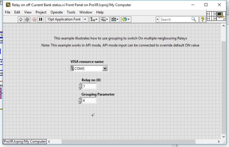 LabVIEW Relay switching and Status acquisition 2 - NCD.io