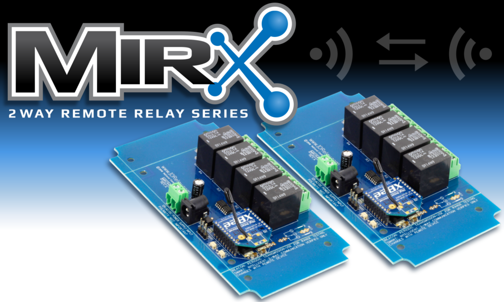 MirX Wireless Contact Switch - Remote Contact Closure Driven Relays