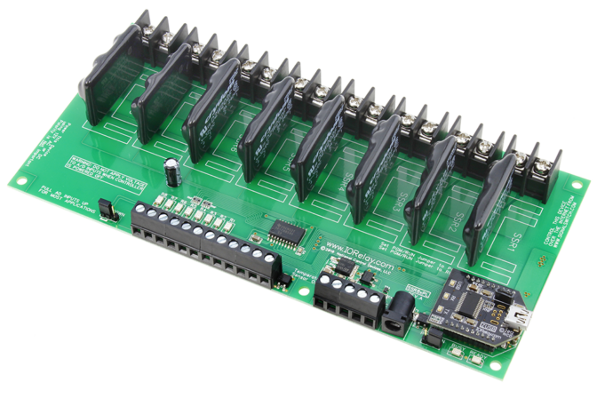 USB Relays with Analog Inputs and GPIO from NCD - ncd.io
