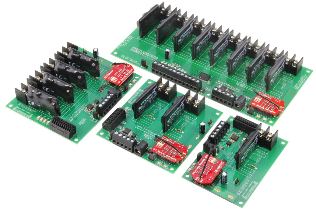 Remote Controlled Relay Boards for Point to Point Wireless Applications