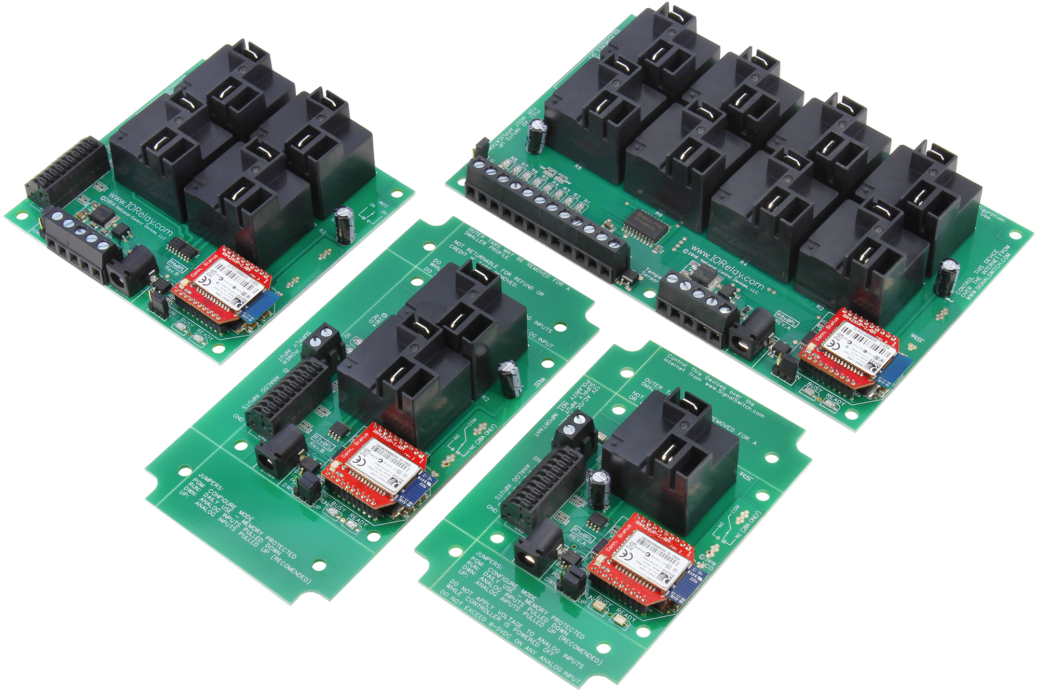Remote Controlled Relay Boards for Point to Point Wireless Applications