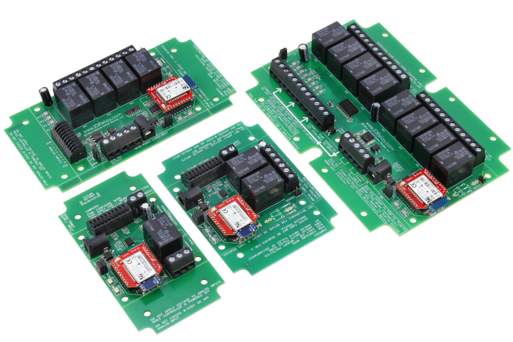 Remote Controlled Relay Boards for Point to Point Wireless Applications