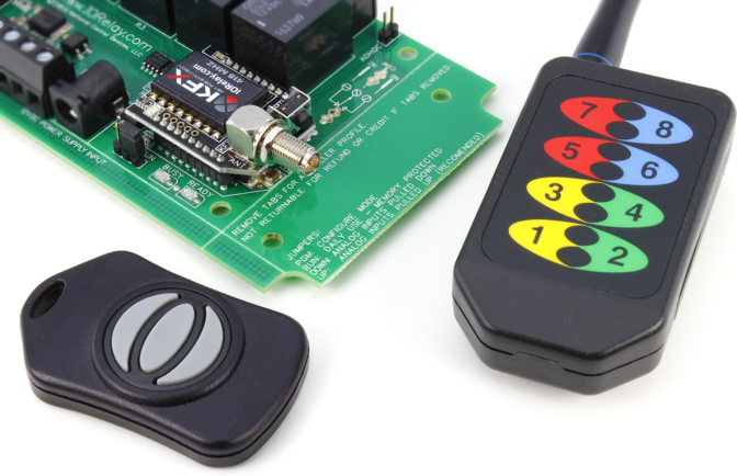 Remote Controlled Relay Boards for Point to Point Wireless Applications