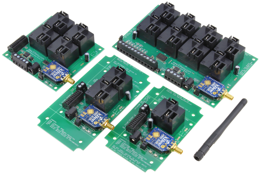 Remote Controlled Relay Boards for Point to Point Wireless Applications