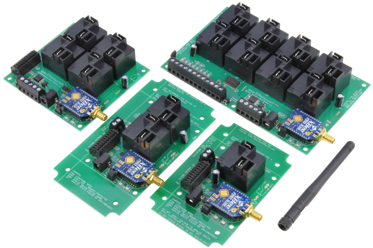 Remote Controlled Relay Boards for Point to Point Wireless Applications