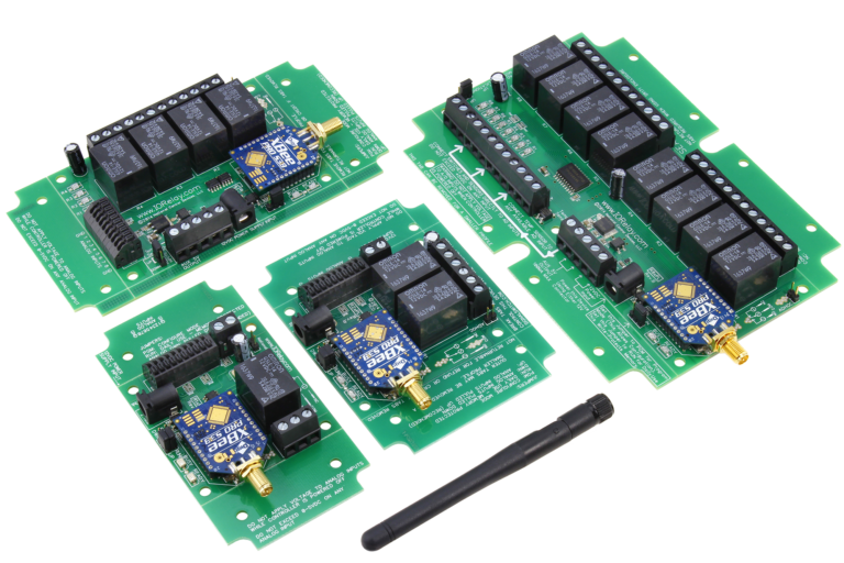 Remote Controlled Relay Boards for Point to Point Wireless Applications