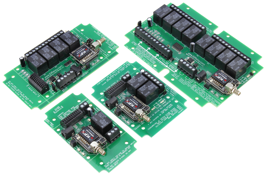 Remote Controlled Relay Boards for Point to Point Wireless Applications
