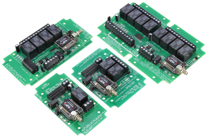 Remote Controlled Relay Boards for Point to Point Wireless Applications