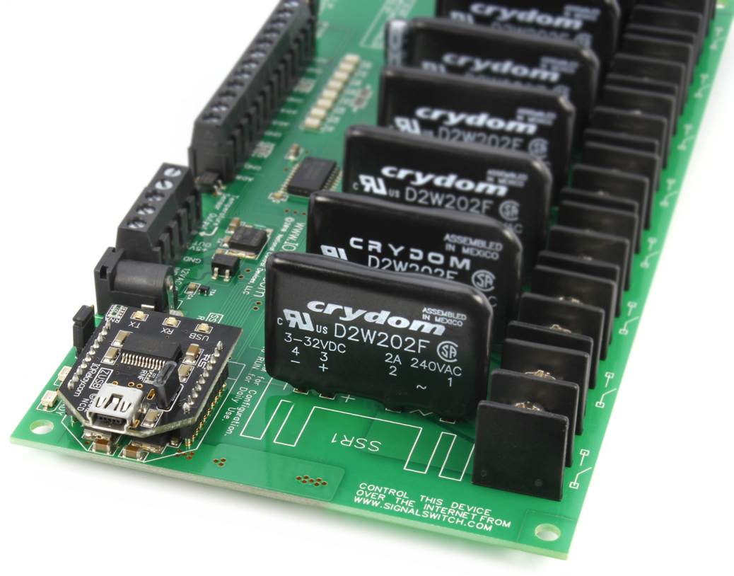 USB Relay Controllers with On-Board Analog Inputs and GPIO for Sensors
