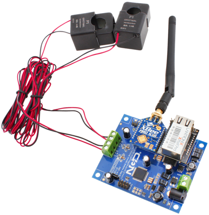 Long Range Industrial Wireless AC Current Sensor Controller