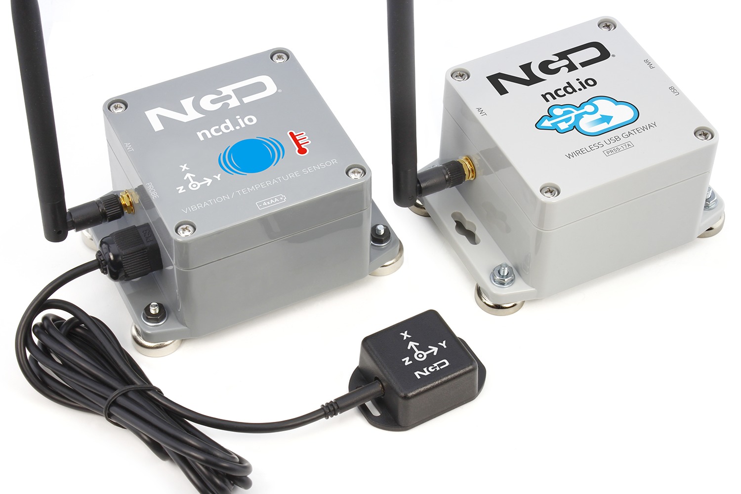 Enterprise Wireless Vibration Sensor Product Manual - ncd.io