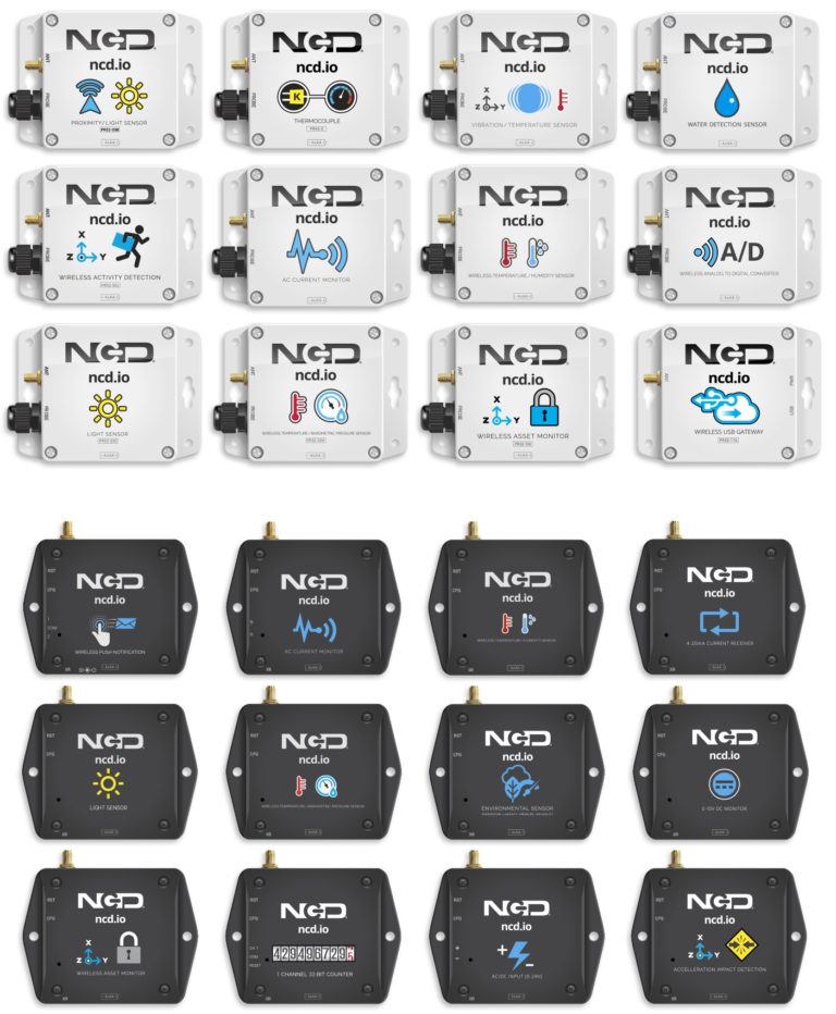 Getting Started With ncd.io Industrial IoT Wireless Sensors