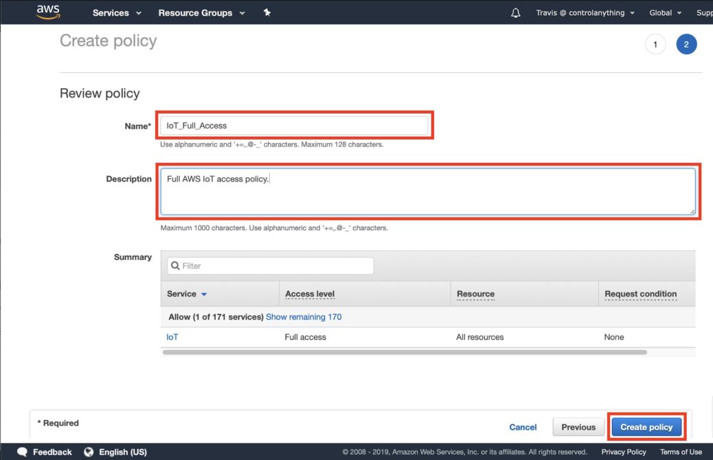 WiFi Micro Gateway Setup for AWS - NCD.io