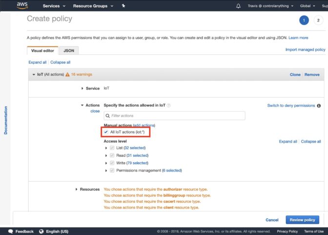 WiFi Micro Gateway Setup for AWS - NCD.io