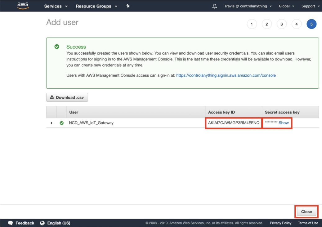 WiFi Micro Gateway Setup for AWS - NCD.io