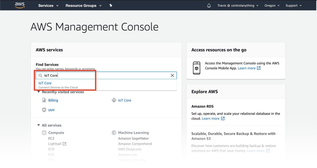WiFi Micro Gateway Setup for AWS - NCD.io
