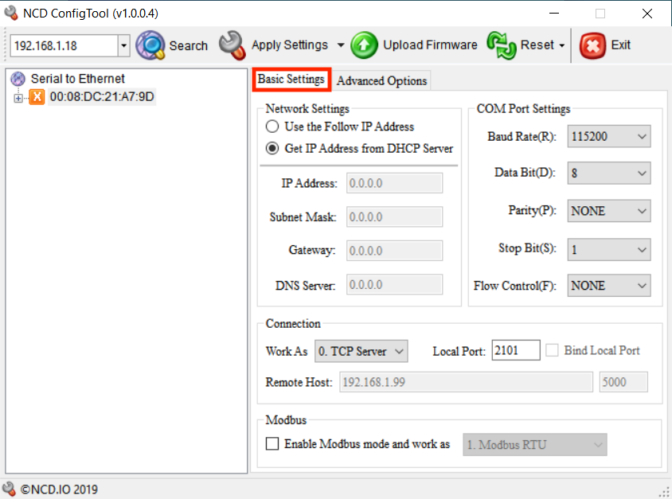 NCD Gen3 Ethernet Module User Guide - NCD.io