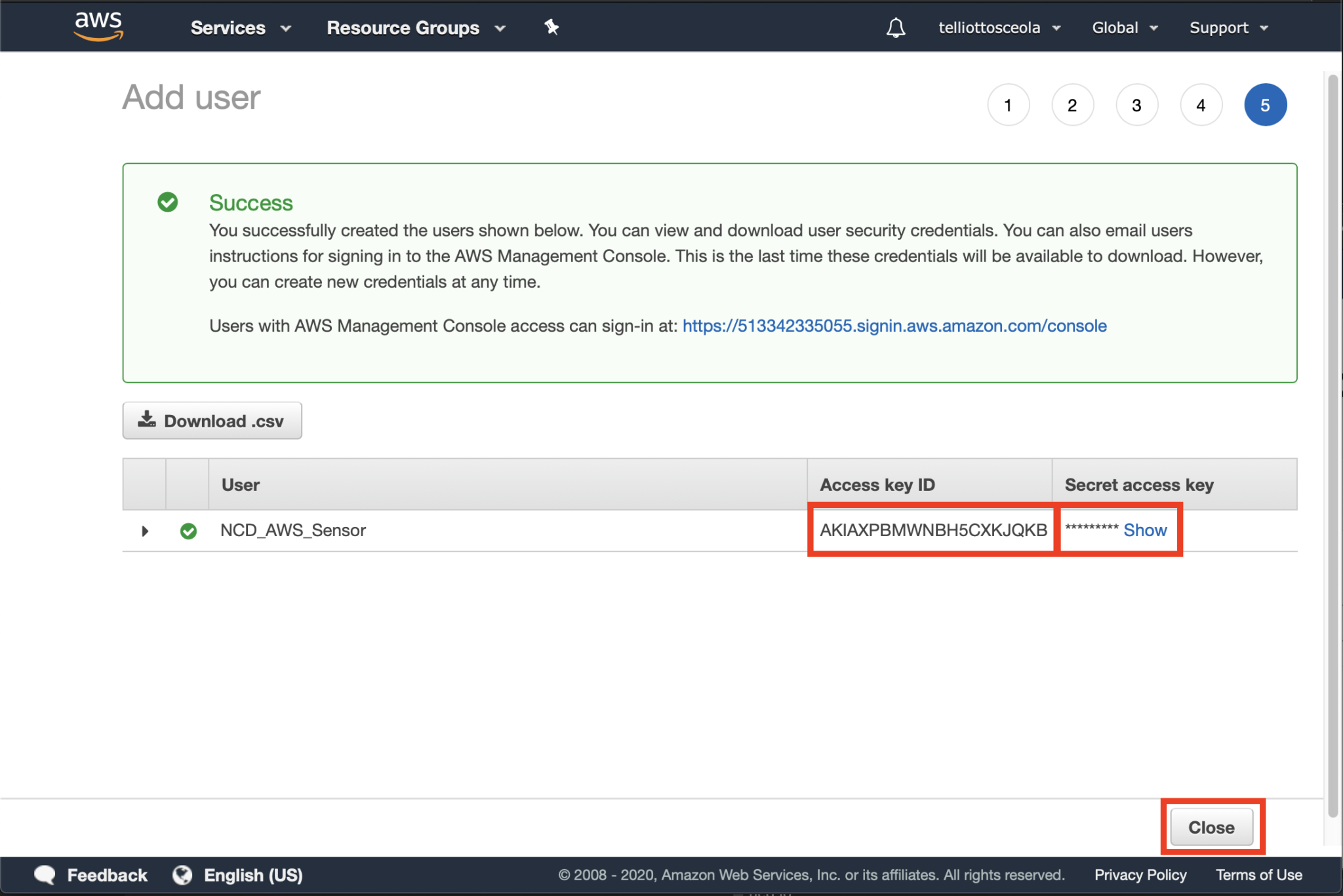 WiFi Sensor Setup Guide for use with Amazon® AWS® - NCD.io