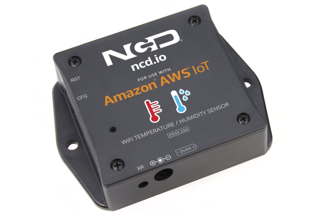 WiFi Sensor Setup Guide for use with Amazon® AWS® - NCD.io