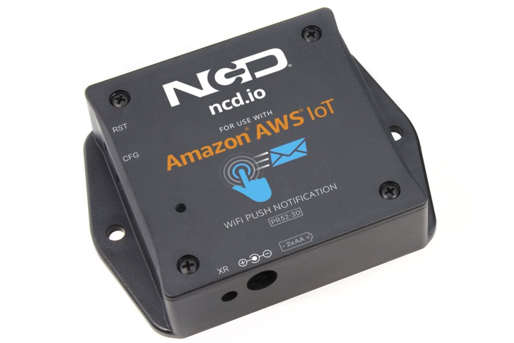 WiFi Sensor Setup Guide for use with Amazon® AWS® - NCD.io