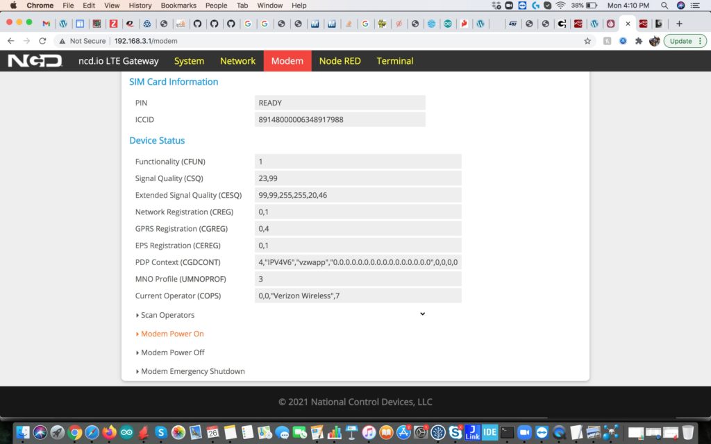 LTE Cellular Ethernet WiFi IoT Edge Computer - ncd.io