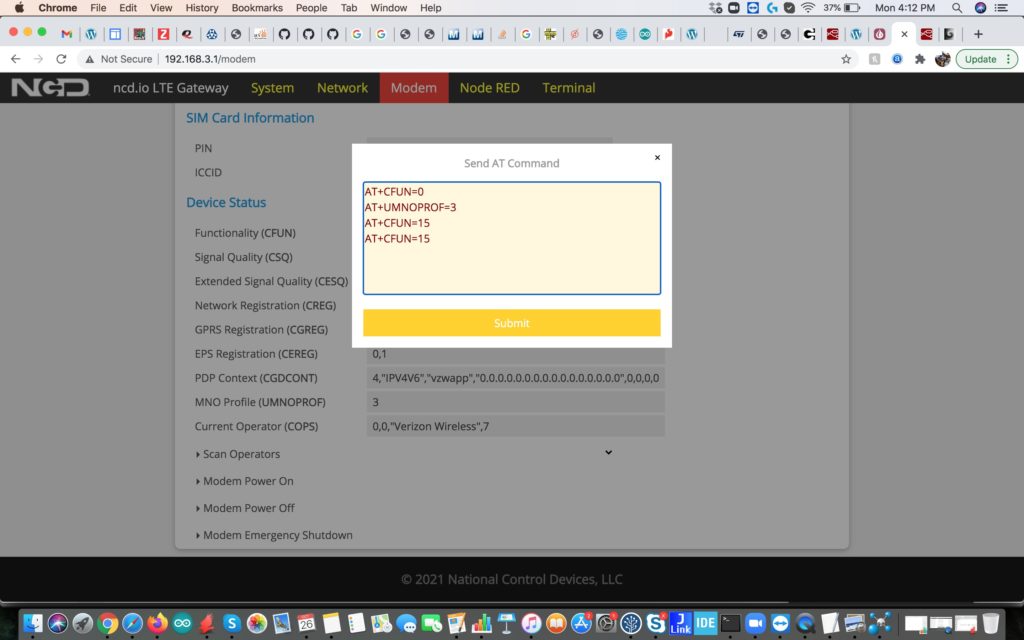 LTE Cellular Ethernet WiFi IoT Edge Computer - ncd.io