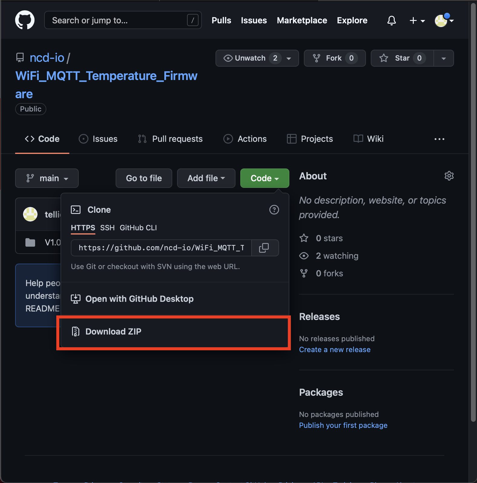 WiFi MQTT Temperature/Humidity Sensor User Guide - NCD.io