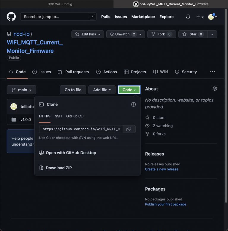WiFi MQTT Push Notification Sensor User Guide - NCD.io