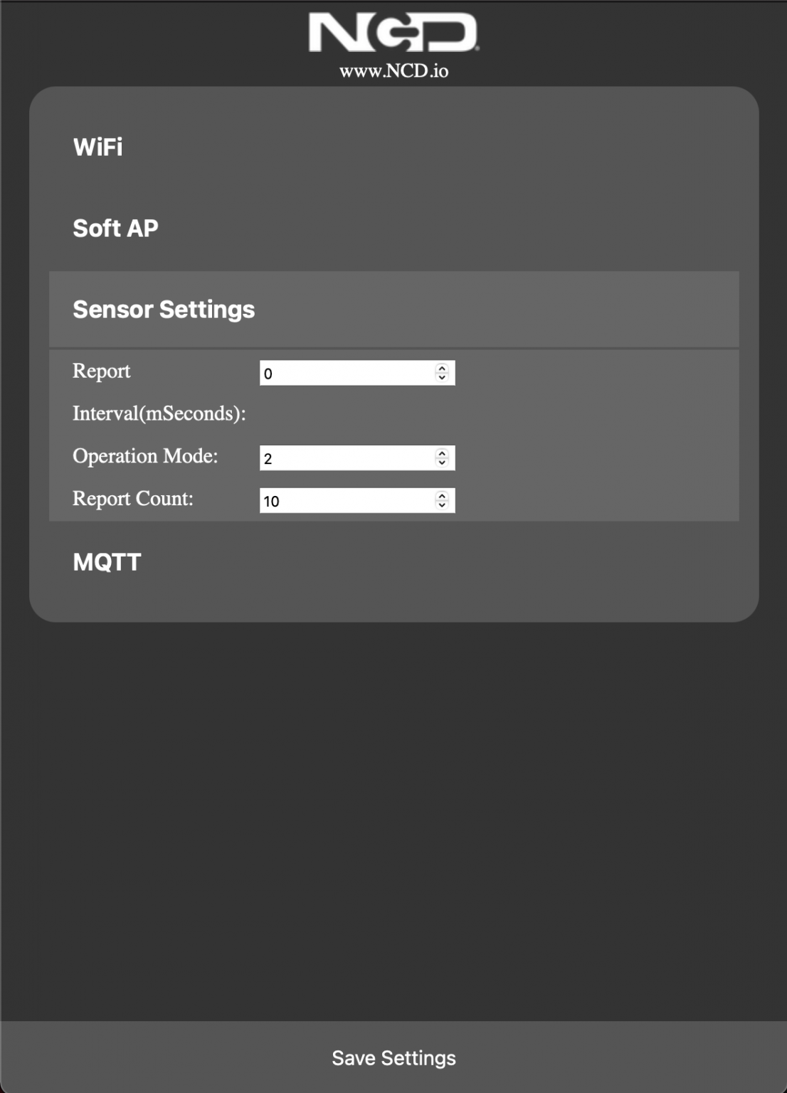 WiFi MQTT Push Notification Sensor User Guide - NCD.io