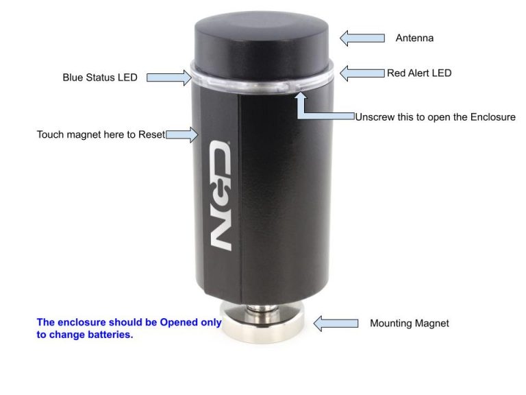 Standalone Industrial Vibration Temperature Sensor Product Manual - NCD.io