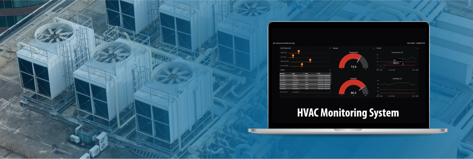 HVAC Remote Monitoring Systems with Vibration Sensors