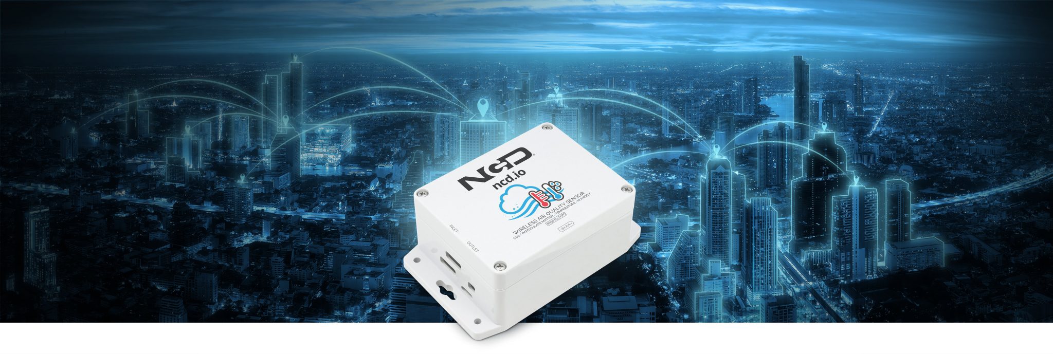 Indoor and Outdoor Air Quality Monitor Sensors for Smart Cities - NCD.io