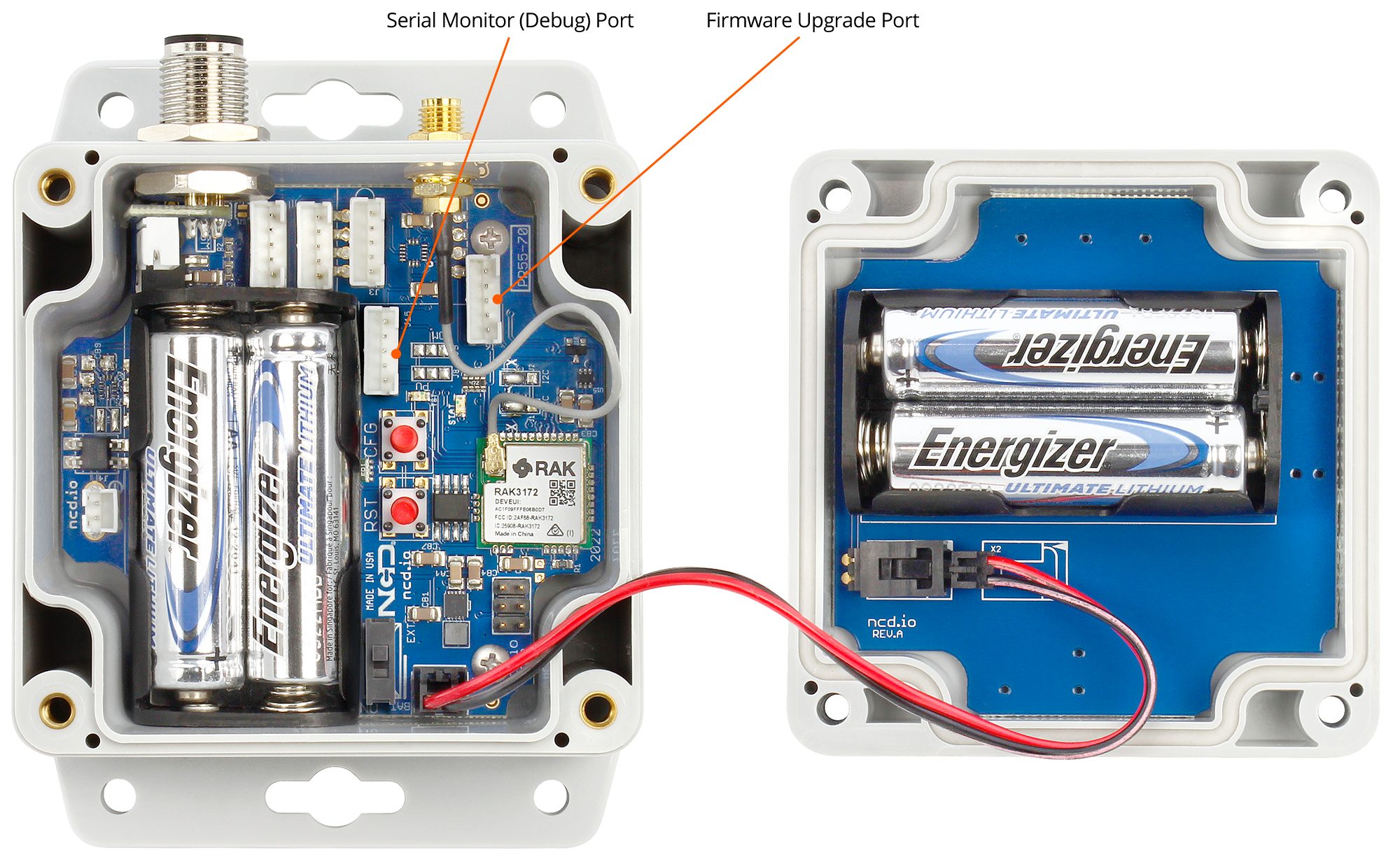 LoRaWAN Temperature Humidity Sensor Manual - NCD.io