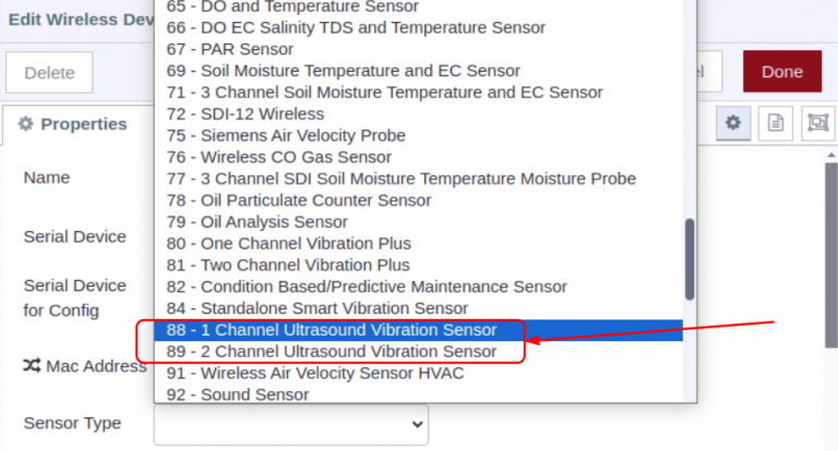 IIoT Ultrasound Vibration Sensor Node-RED Dashboard - NCD.io