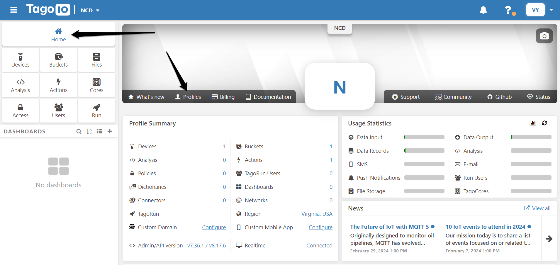 Machine Uptime Monitoring with TagoIO - NCD.io