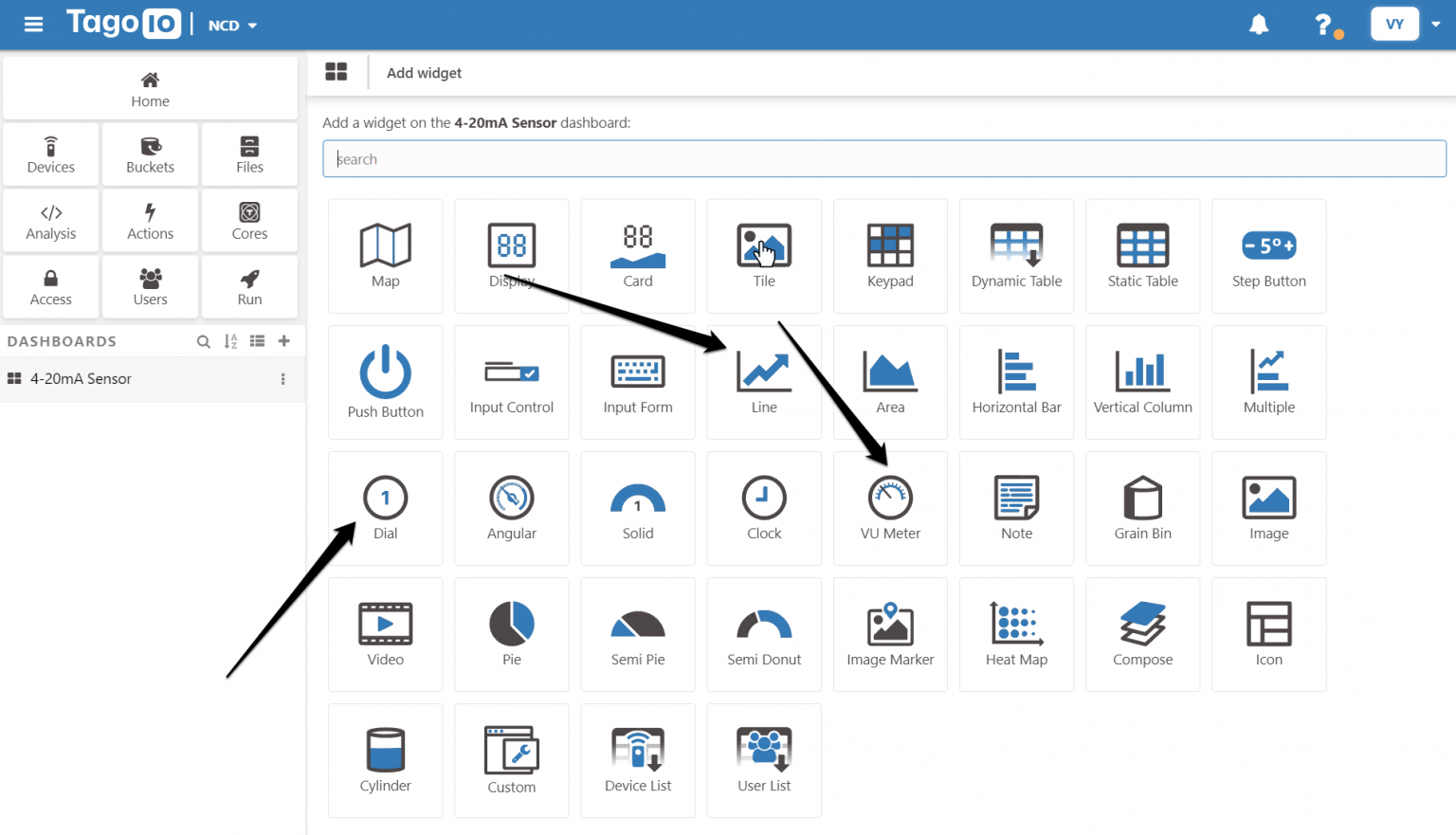 Getting started with NCD 4-20mA Current Sensor and TagoIO - NCD.io