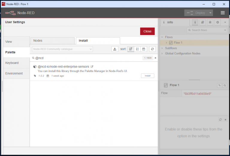 Installing and setting up NCD Sensors and Node-RED on Windows - NCD.io