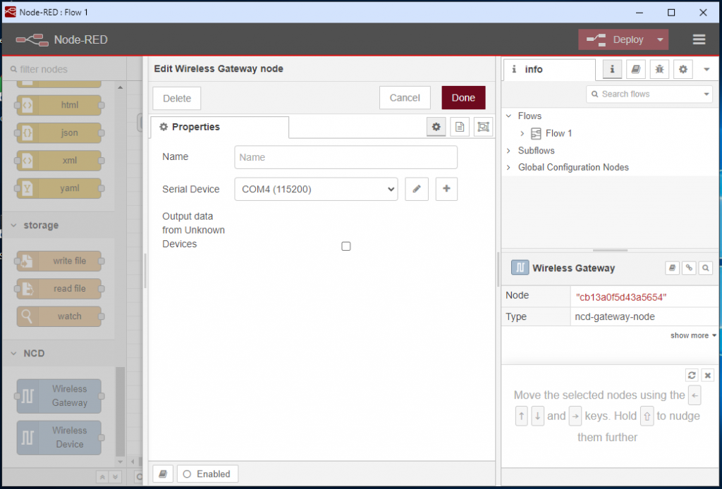 Installing and setting up NCD Sensors and Node-RED on Windows - NCD.io