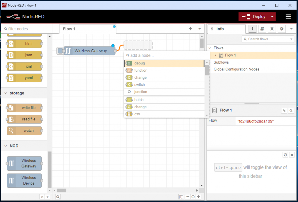 Installing and setting up NCD Sensors and Node-RED on Windows - NCD.io