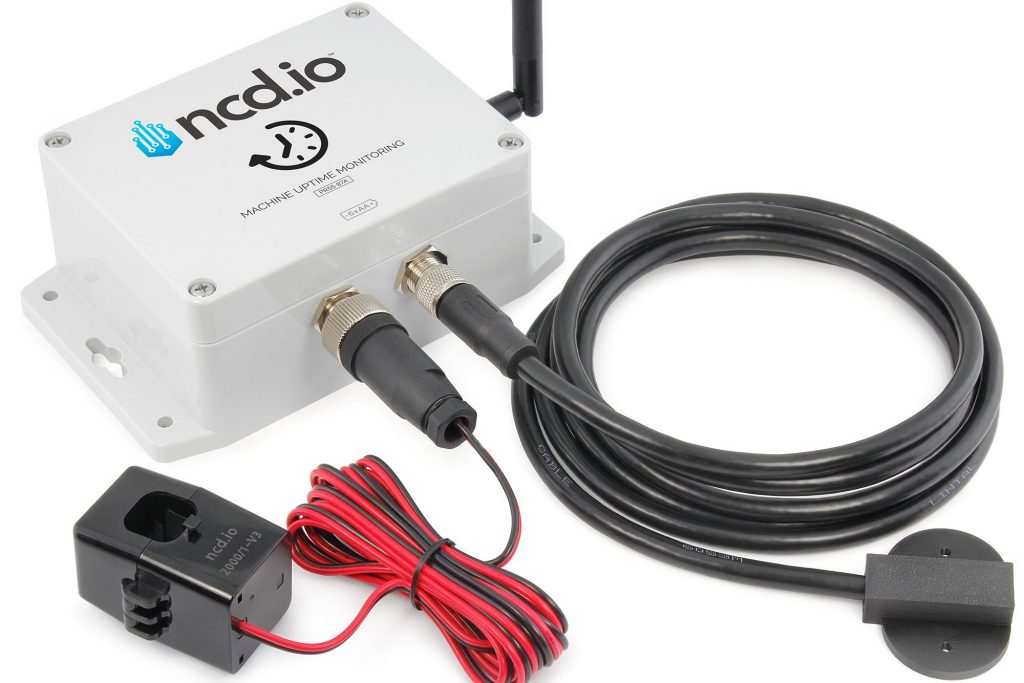 Machine Uptime Monitoring Sensor Node Red Dashboard