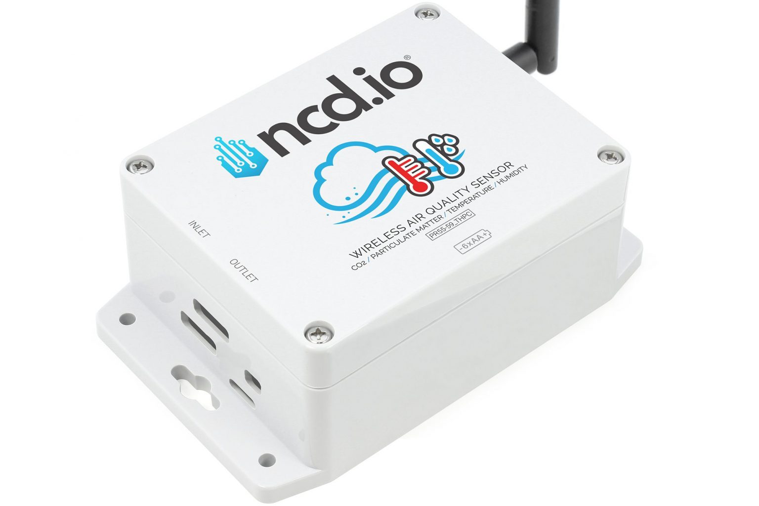 Air Quality Sensor Node Red Dashboard Ncd Io