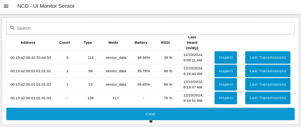 NCD Node-RED UI Monitor Sensor - NCD.io