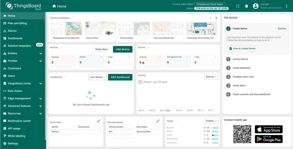How to Integrate NCD Sensors with ThingsBoard via MQTT - NCD.io