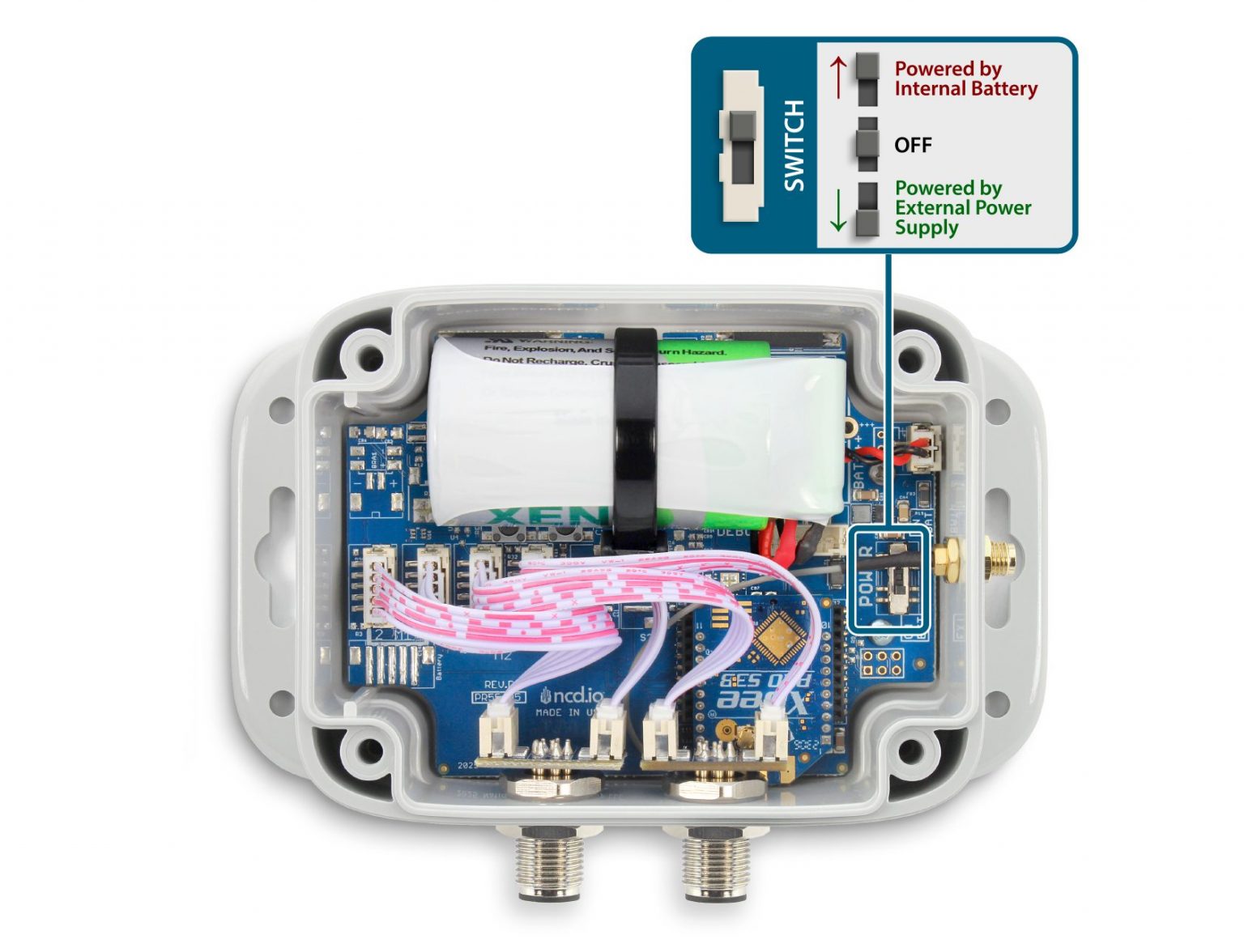 Two Channel Vibration Sensor Gen4 User Manual - NCD.io