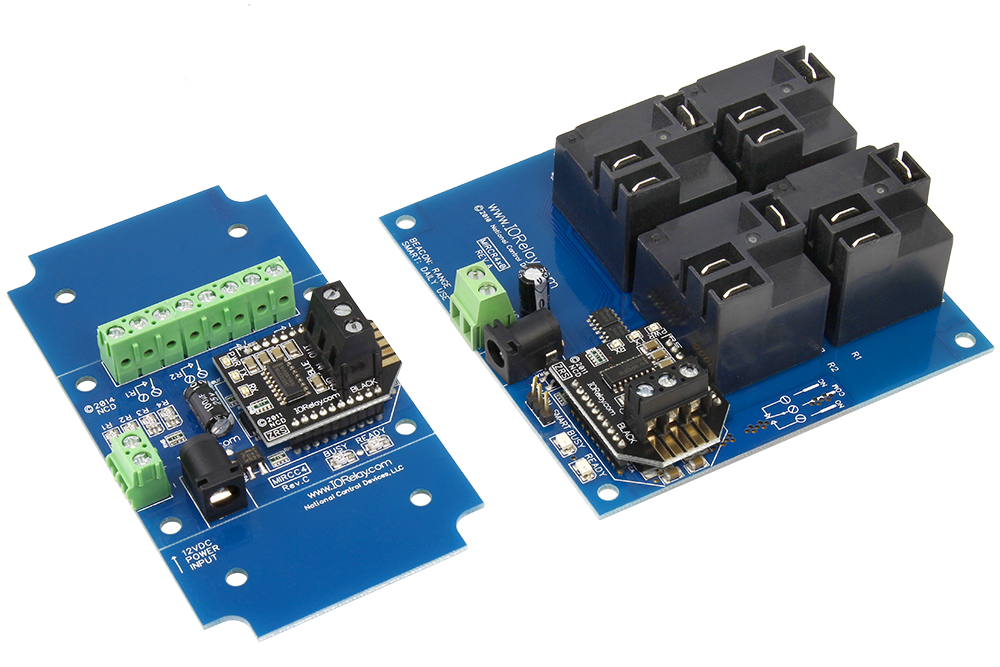 Direct Wired Contact Closure Remote High-Power Relay Controller 4 ...