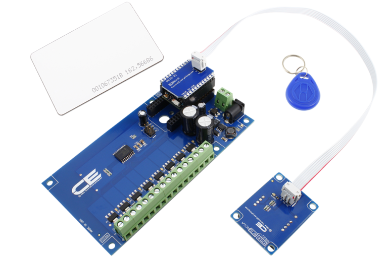 RFID Receiver Overlay Shield for Bluz, Particle Photon and Electron - NCD Store